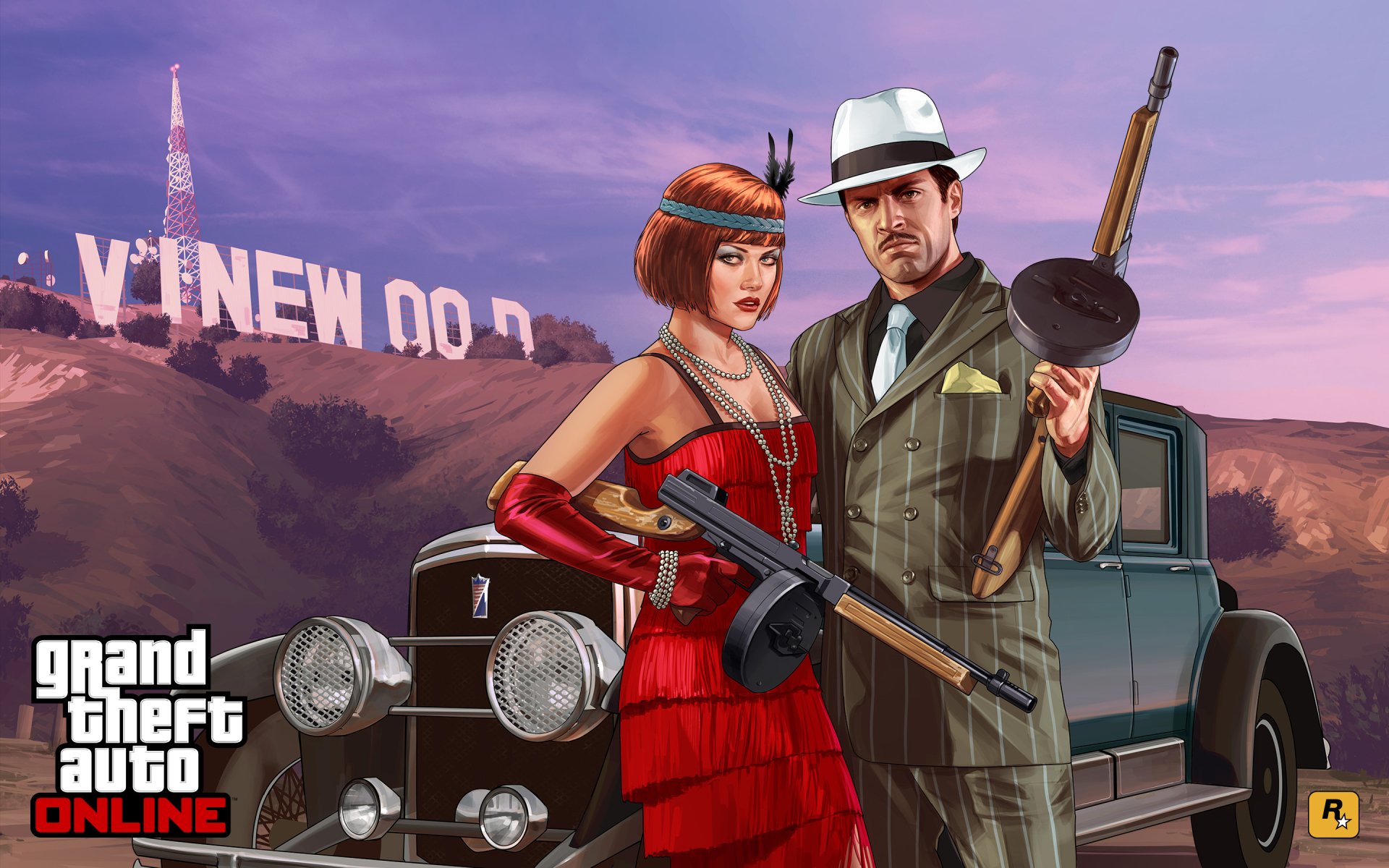 GTA V Vinewood Glamour HD Wallpaper