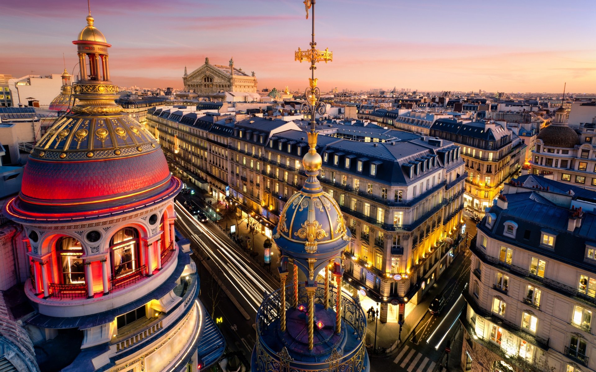 Download Evening France Man Made Paris 4k Ultra HD Wallpaper