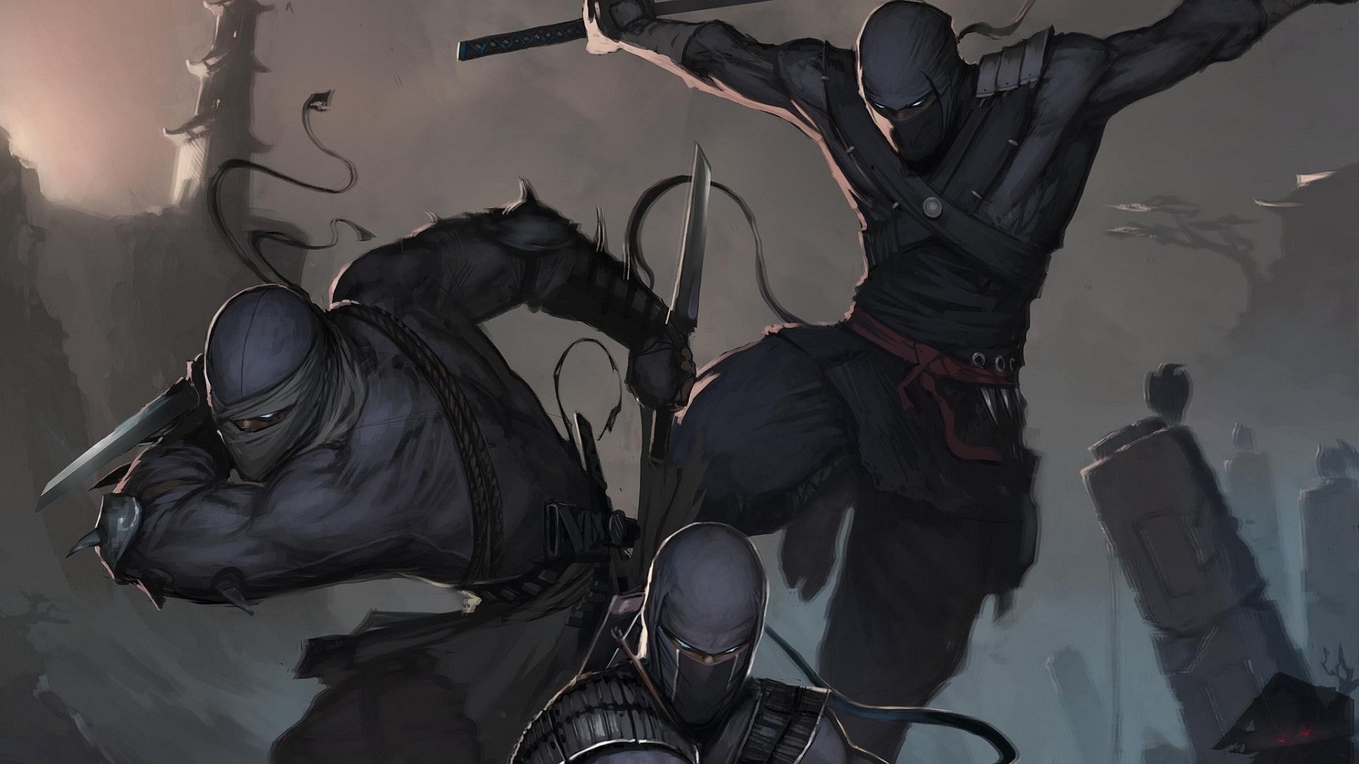 Epic Fantasy Ninja HD Wallpaper Adventure