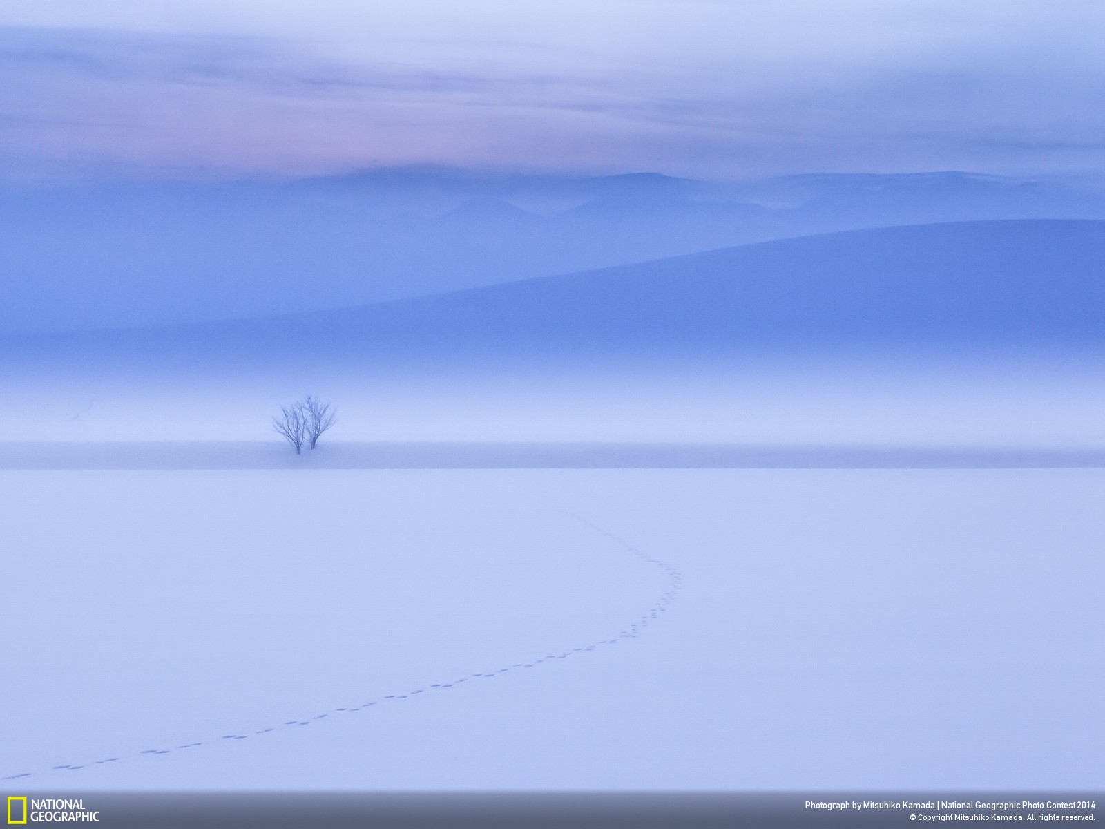 National Geographic Wallpaper Winter Serene Winter Landscape In Quebec
