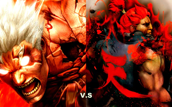 Asura's Wrath Street Fighter Wallpapers