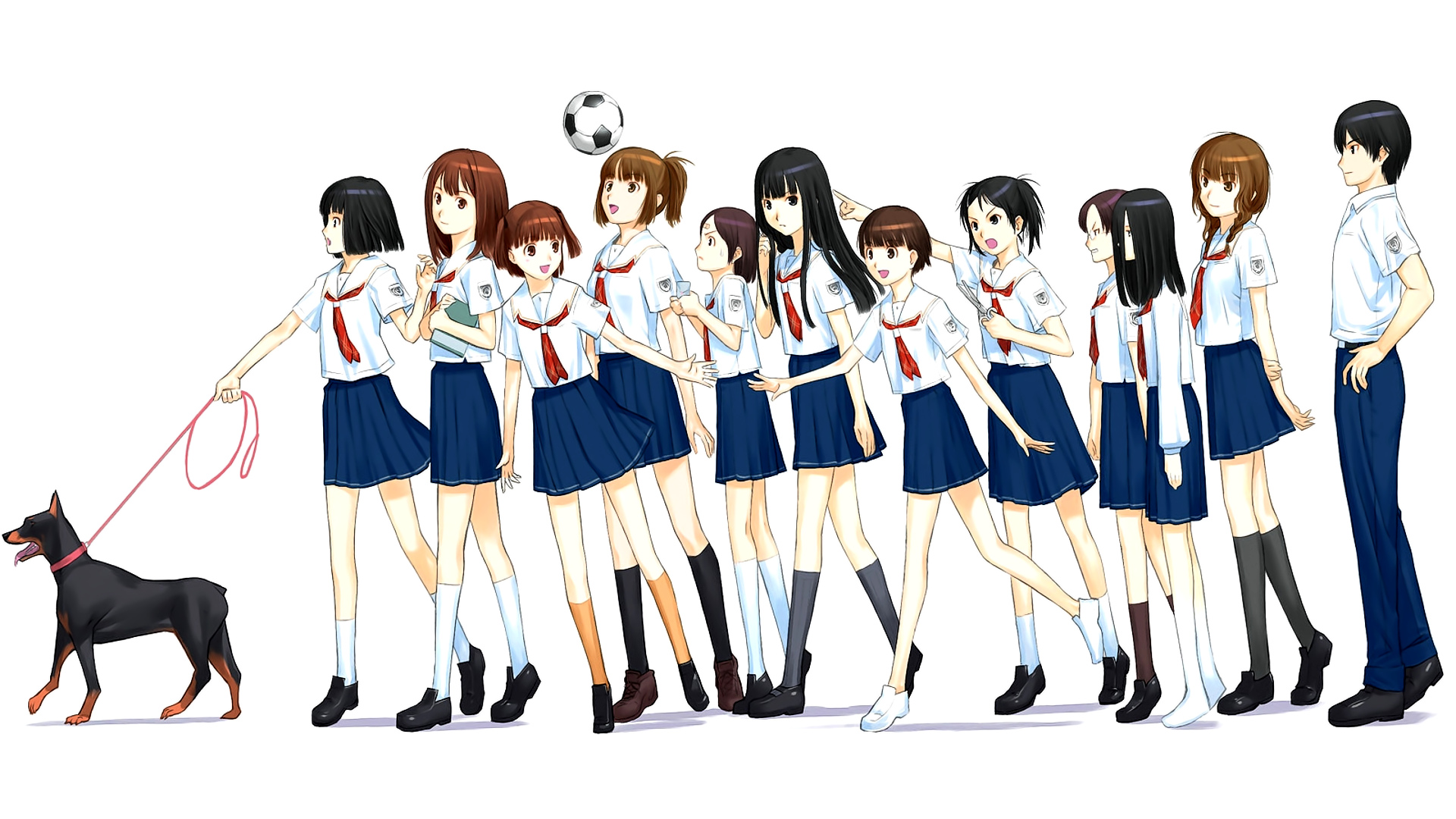 Download Yuumi Hoshino Anime Kimikiss Pure Rouge HD Wallpaper by カントク