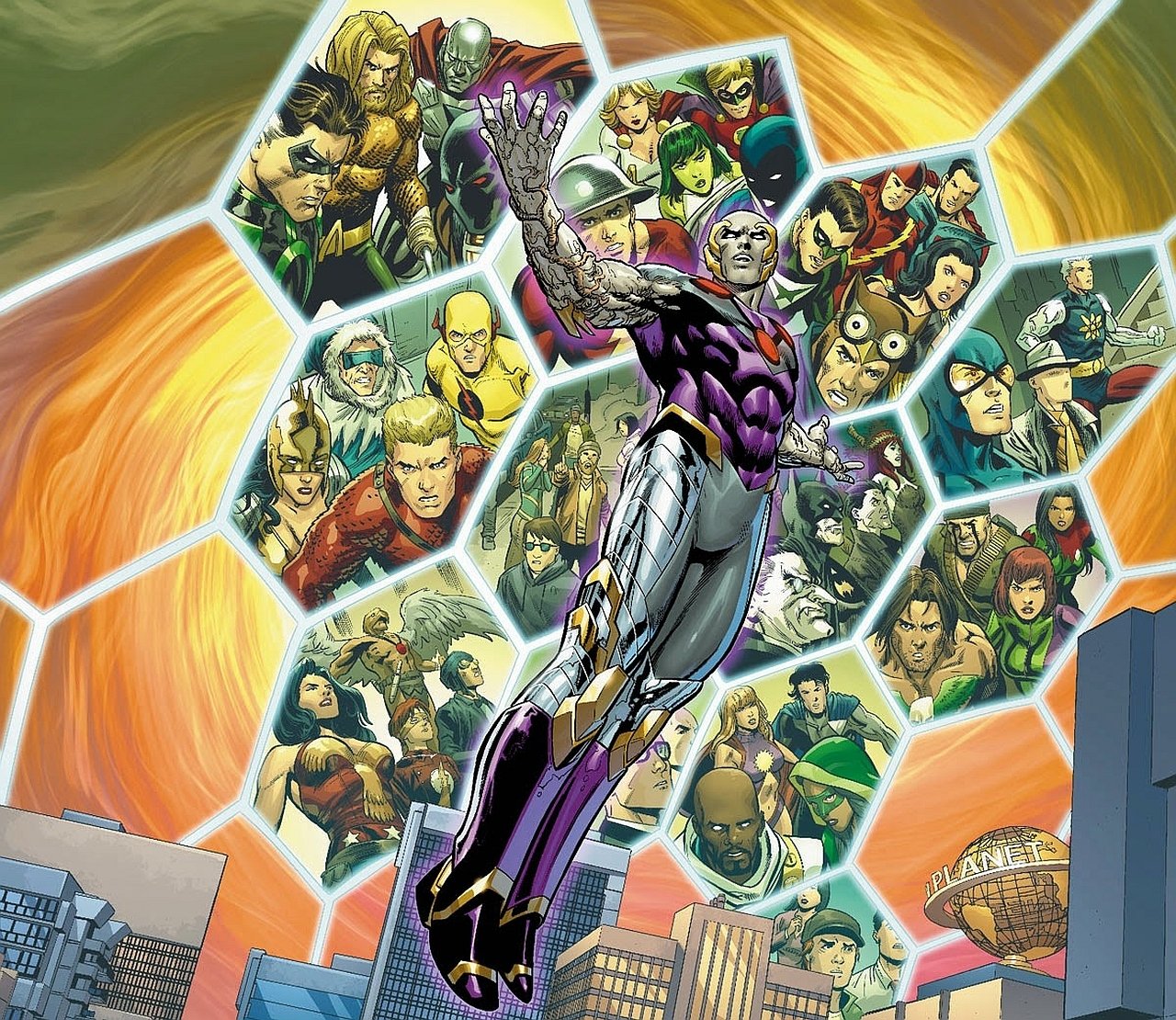 Download Comic Convergence Wallpaper