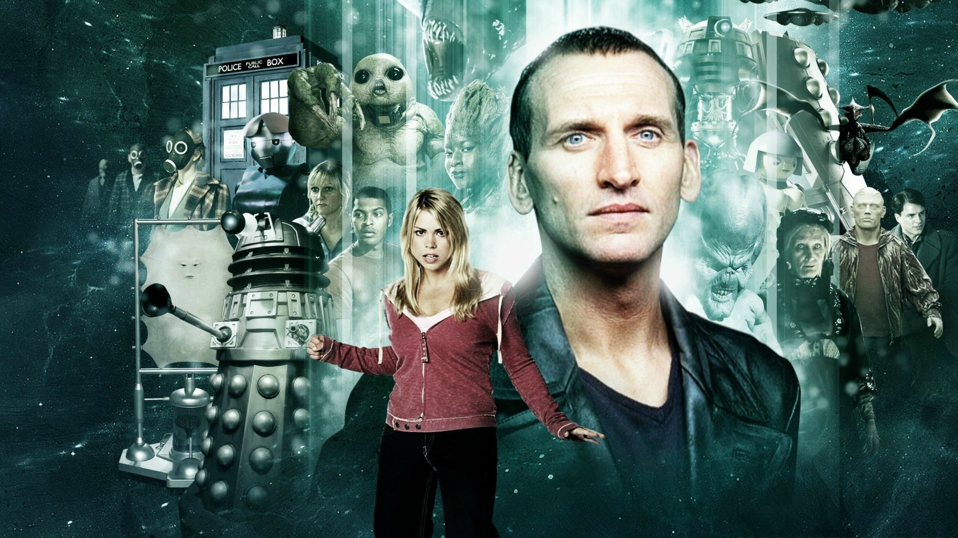 Doctor Who (2005) HD Wallpaper: Time and Space Adventures Unveiled