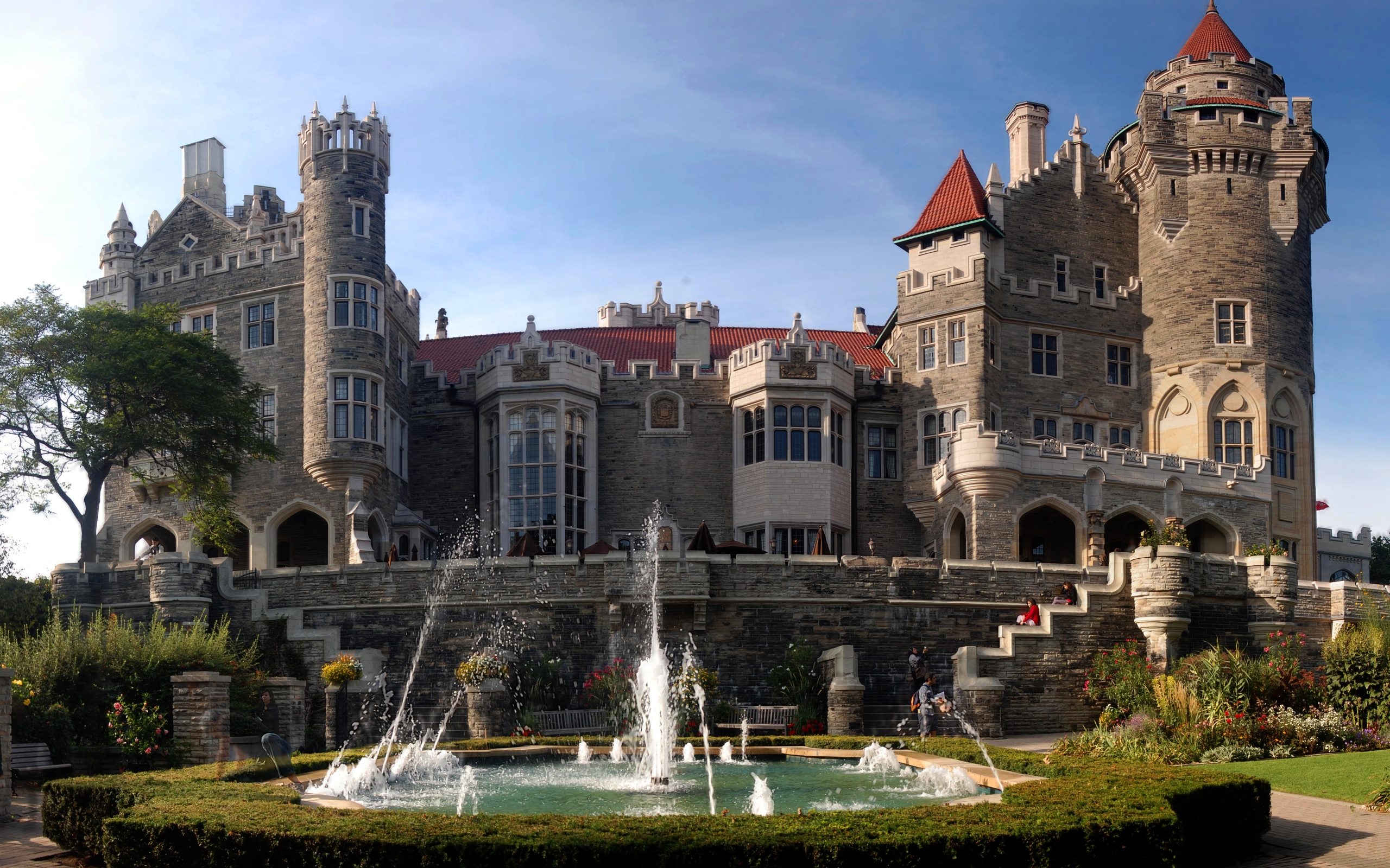 Download Man Made Casa Loma HD Wallpaper