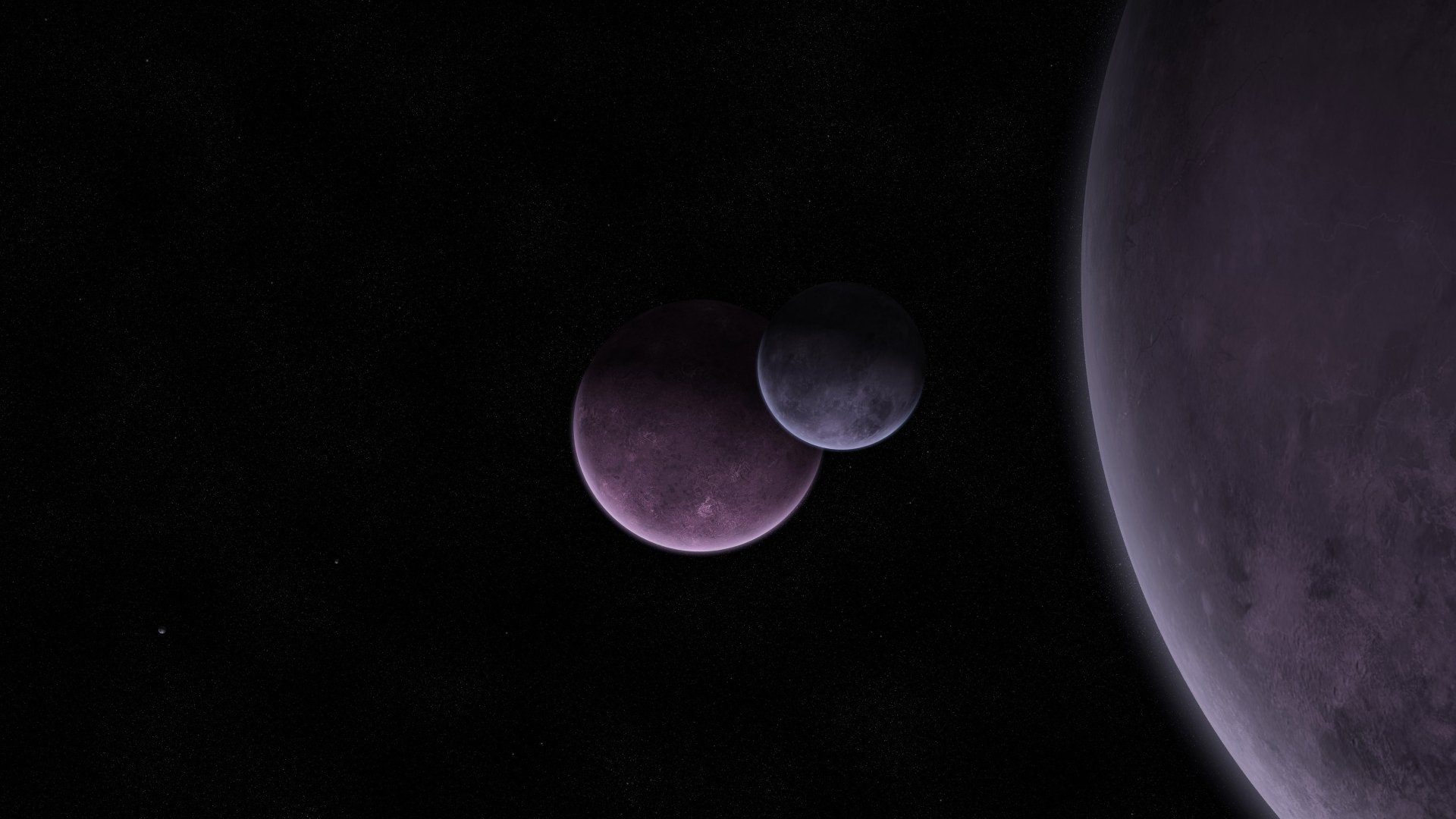 4K Ultra HD Sci-Fi Planetary Trio