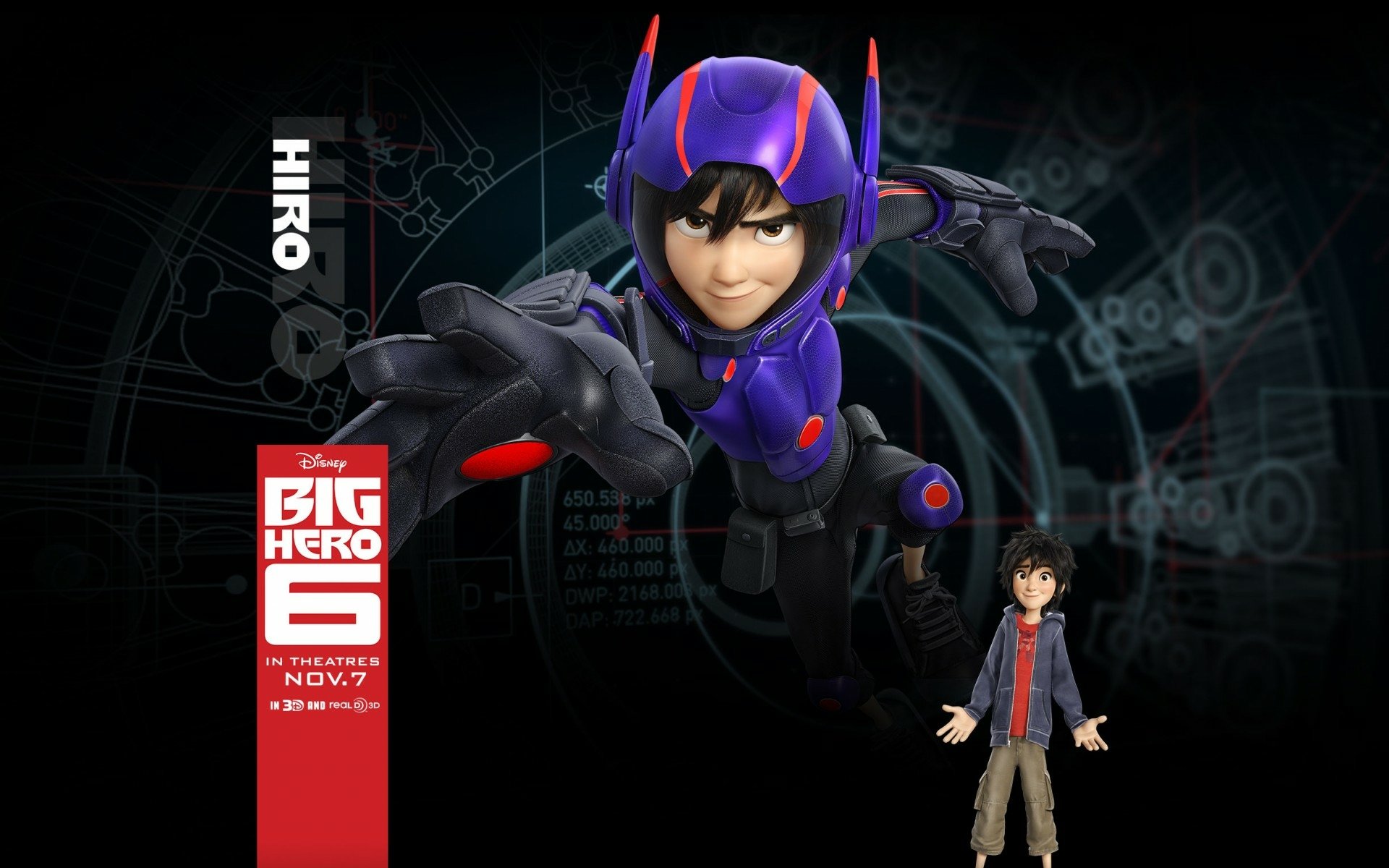 Download Movie Big Hero 6 HD Wallpaper