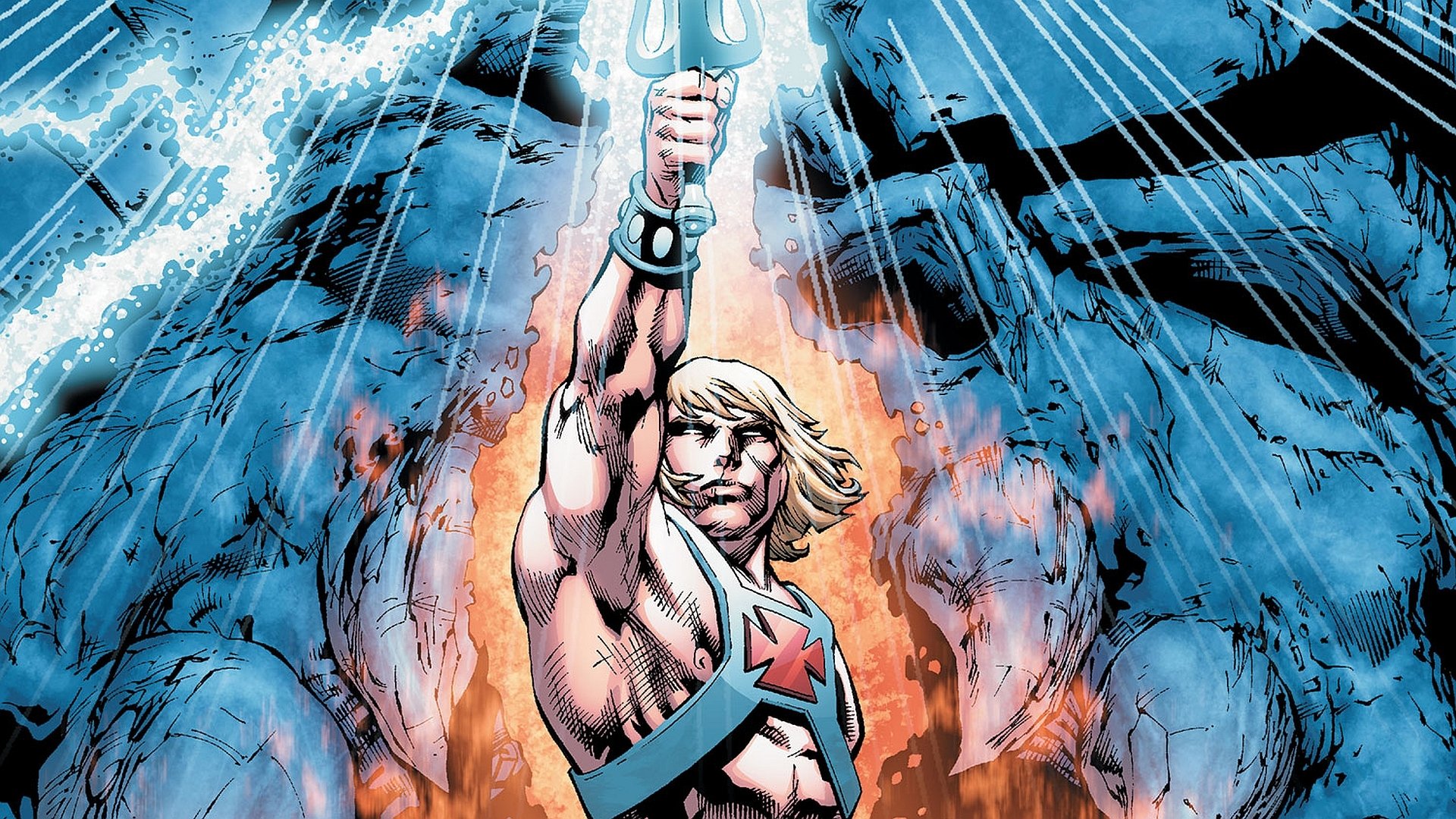 He-Man HD Comic Wallpaper: Masters of the Universe Power Unleashed ...