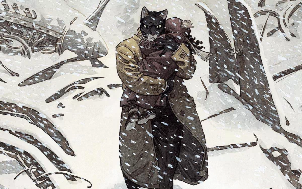 Blacksad: HD Wallpaper from the Iconic Comic Series
