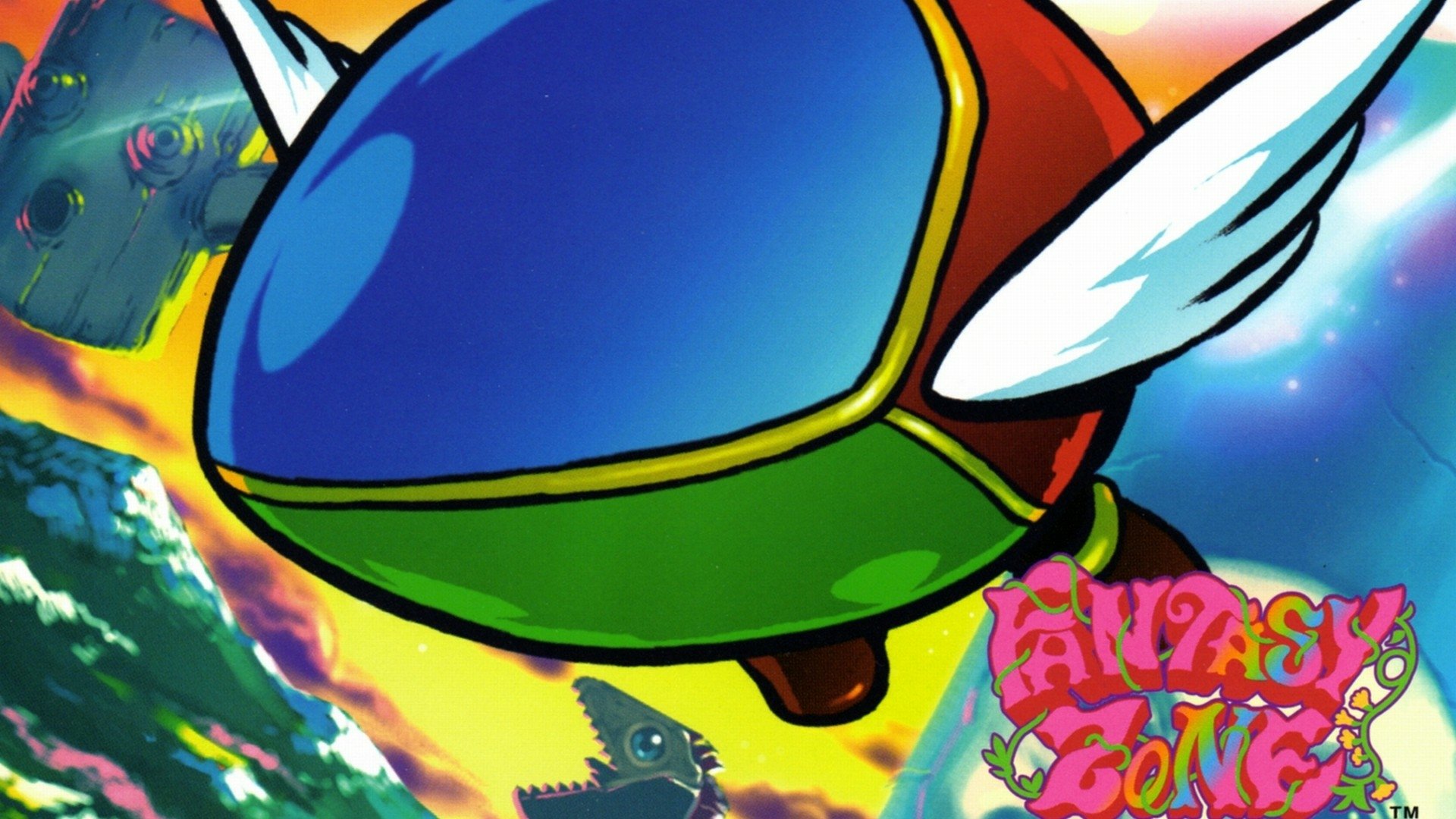 Download Video Game Fantasy Zone HD Wallpaper | 1920x1080 | Wallpaper Abyss