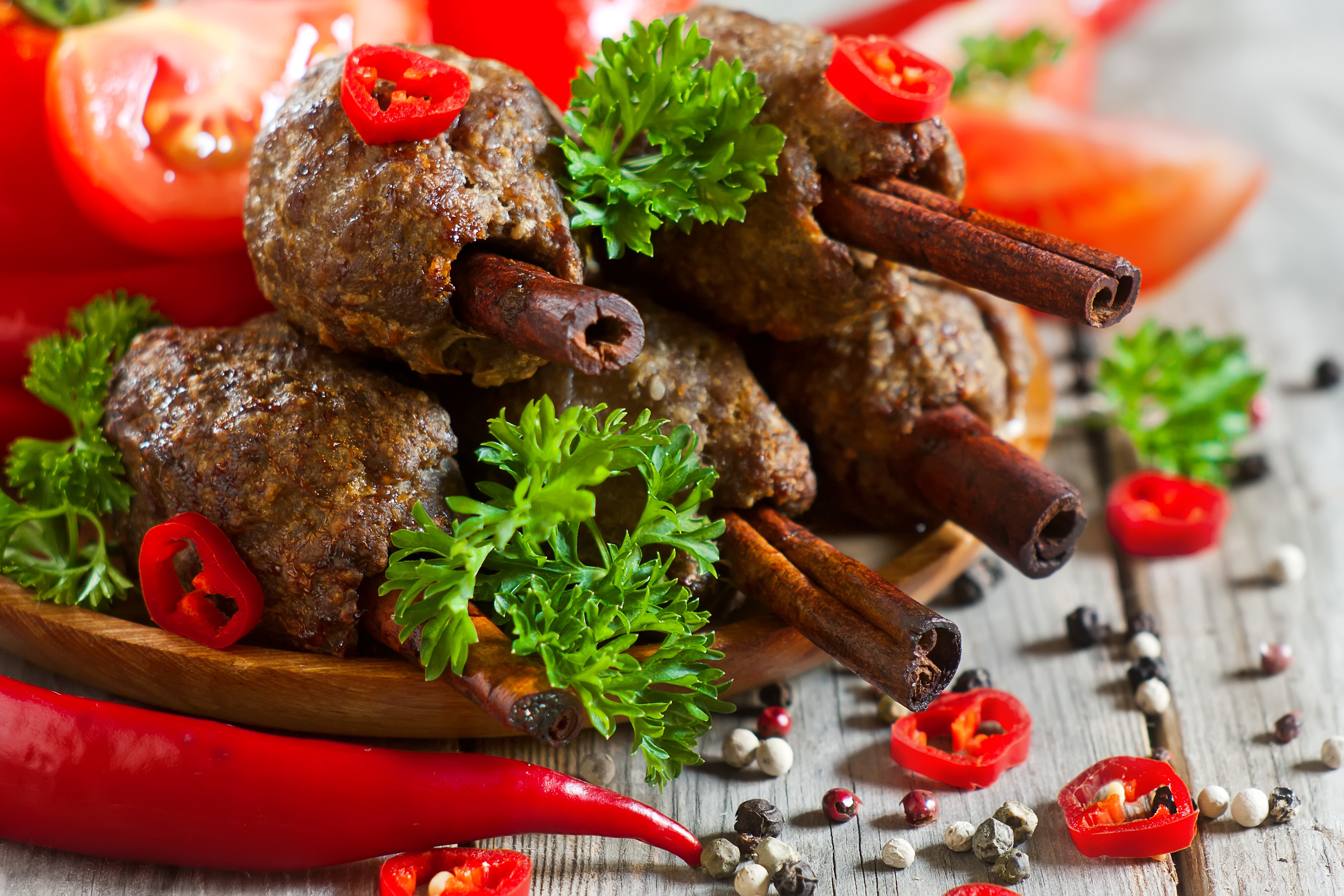 Download Food Meat 4k Ultra HD Wallpaper