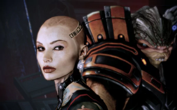 Download Thane Krios Grunt Mass Effect Urdnot Wrex Video Game Mass