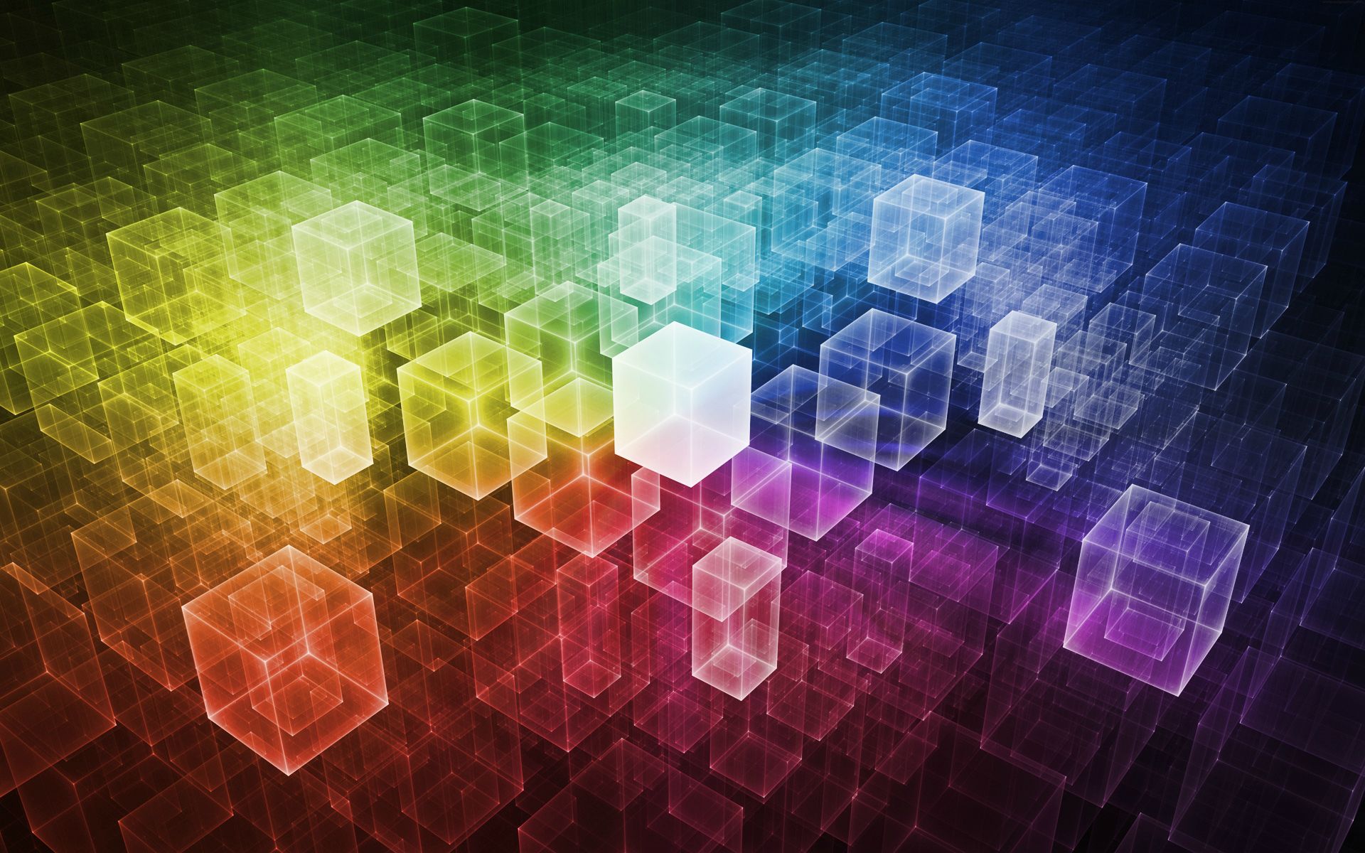 Download Abstract Cube HD Wallpaper