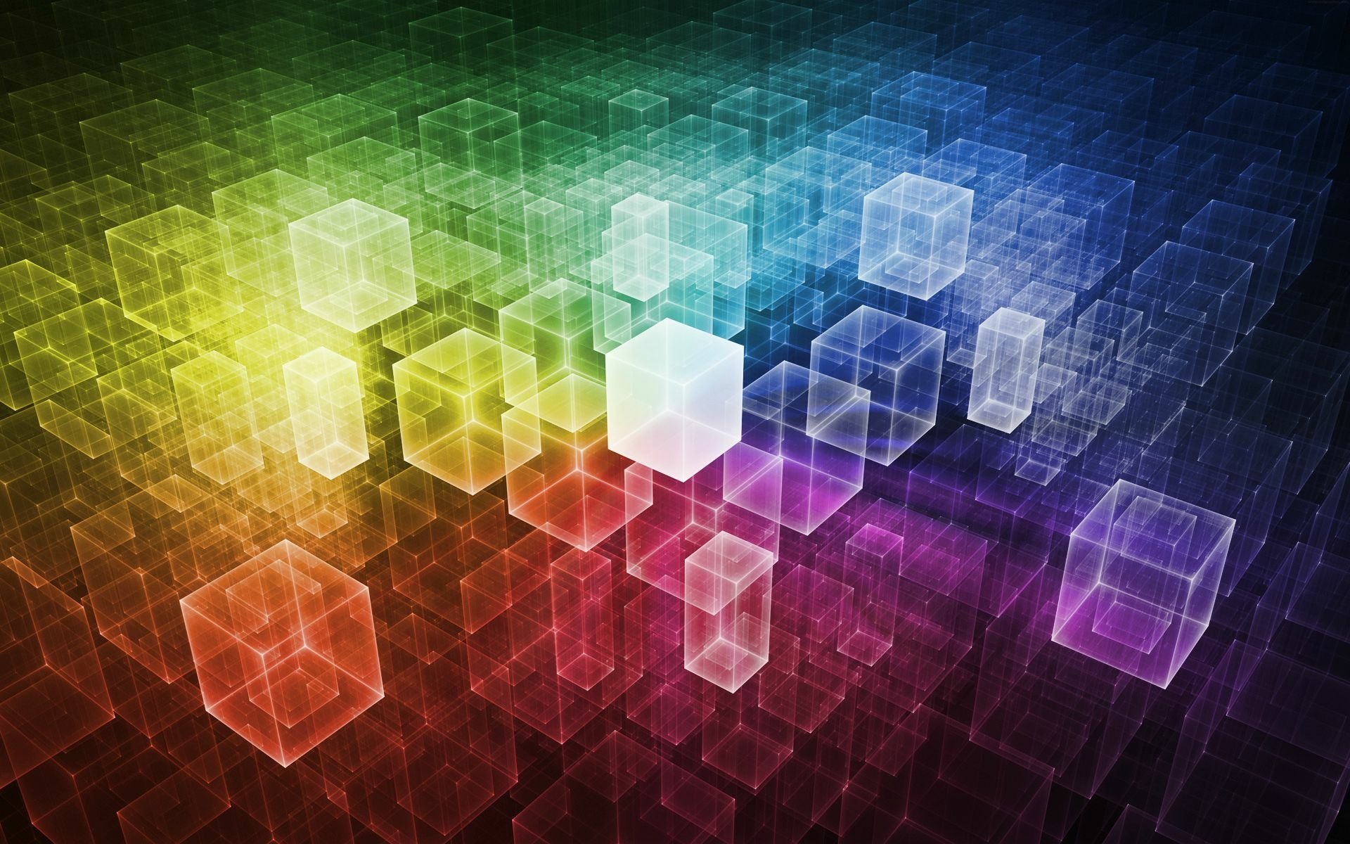 Download Abstract Cube HD Wallpaper