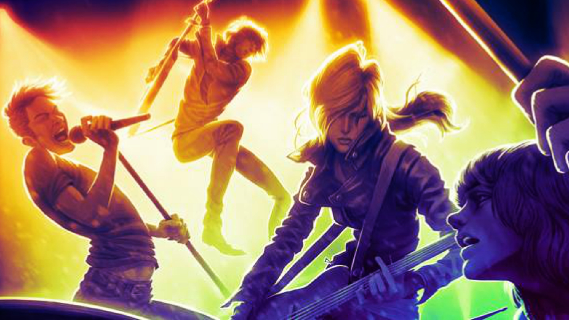 Download Video Game Rockband 4 HD Wallpaper