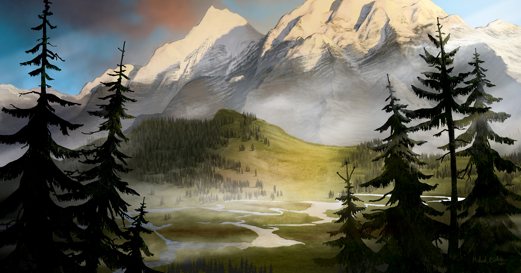 Download Artistic Landscape HD Wallpaper