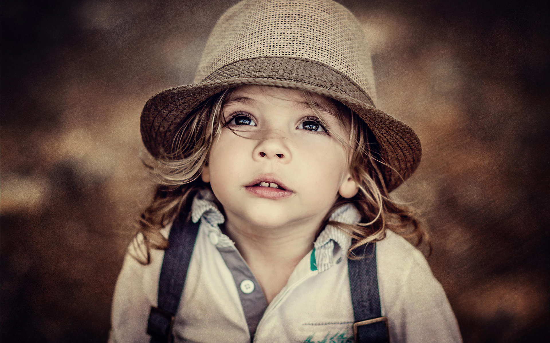 Download Cute Hat Portrait Photography Child HD Wallpaper