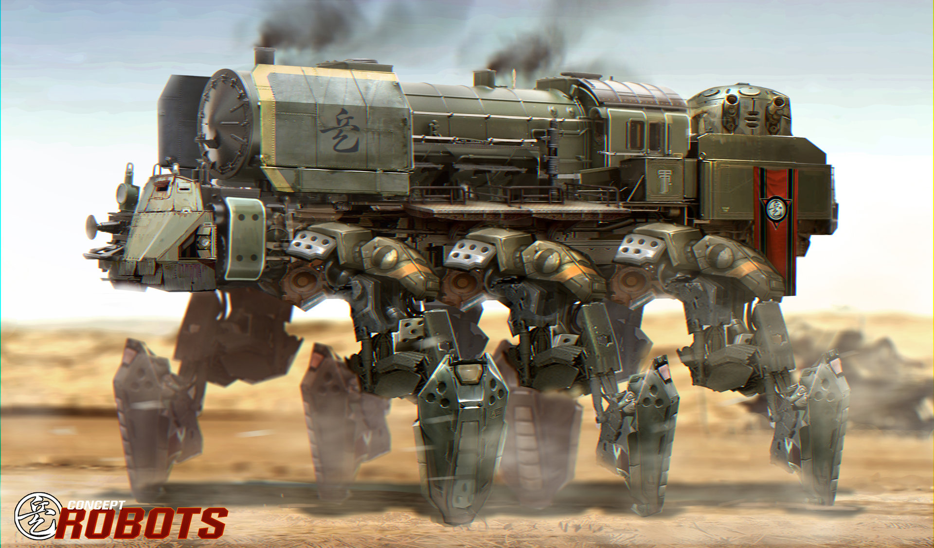 Futuristic Robot HD Wallpaper: A Sci-Fi Marvel by lee Bing