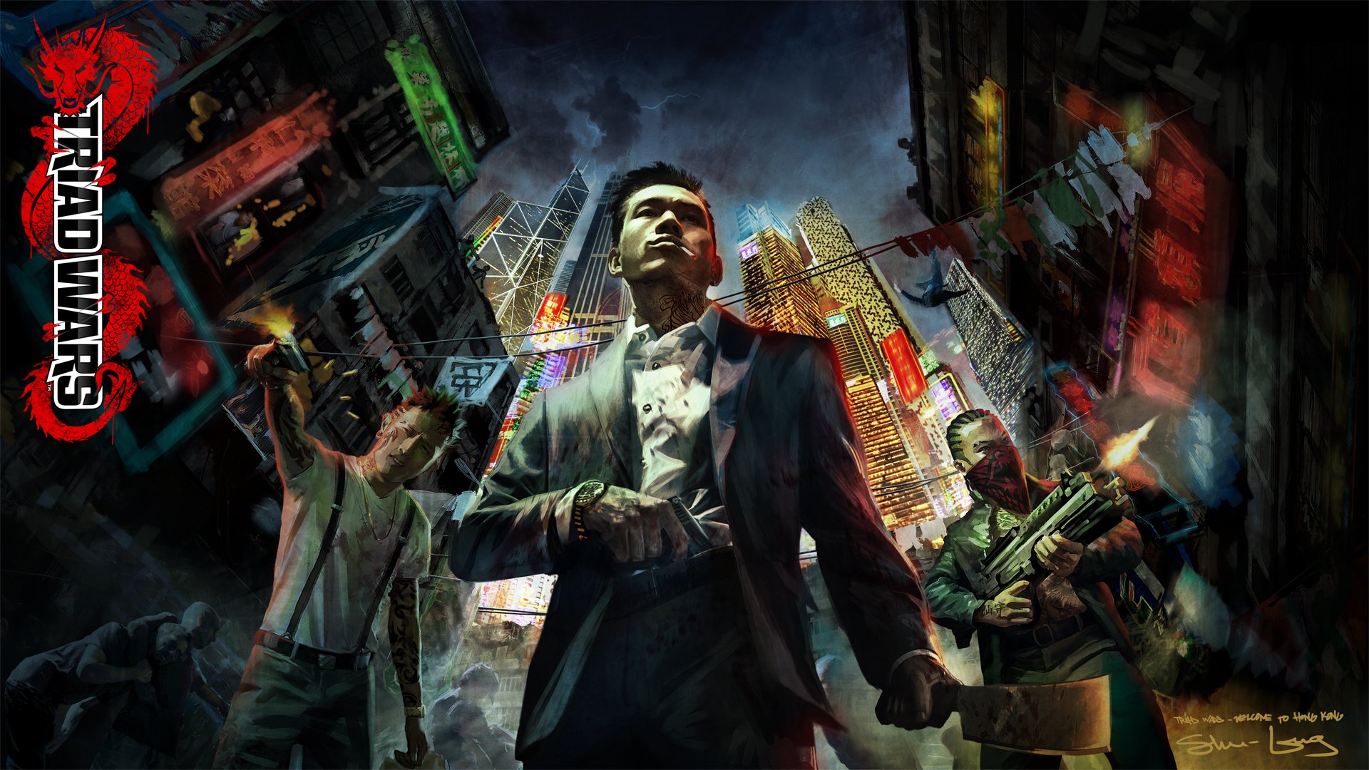 Video Game Triad Wars HD Wallpaper