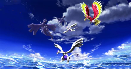 Ho-oh (Pokémon) - Desktop Wallpapers, Phone Wallpaper, PFP, Gifs, and More!
