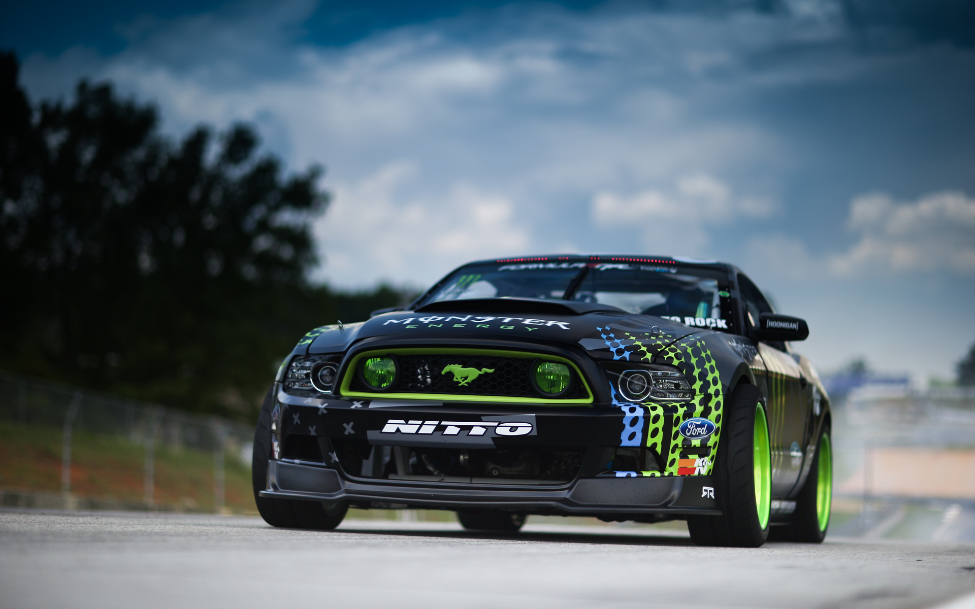 Ford Mustang RTR Race Car HD Wallpaper - Ultimate Racing Performance