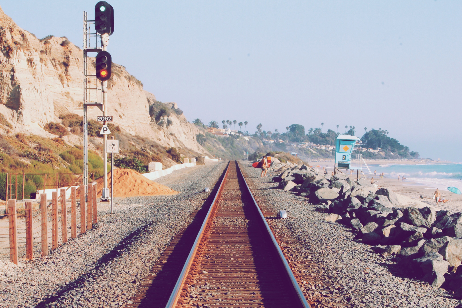 Download Man Made Railroad Wallpaper