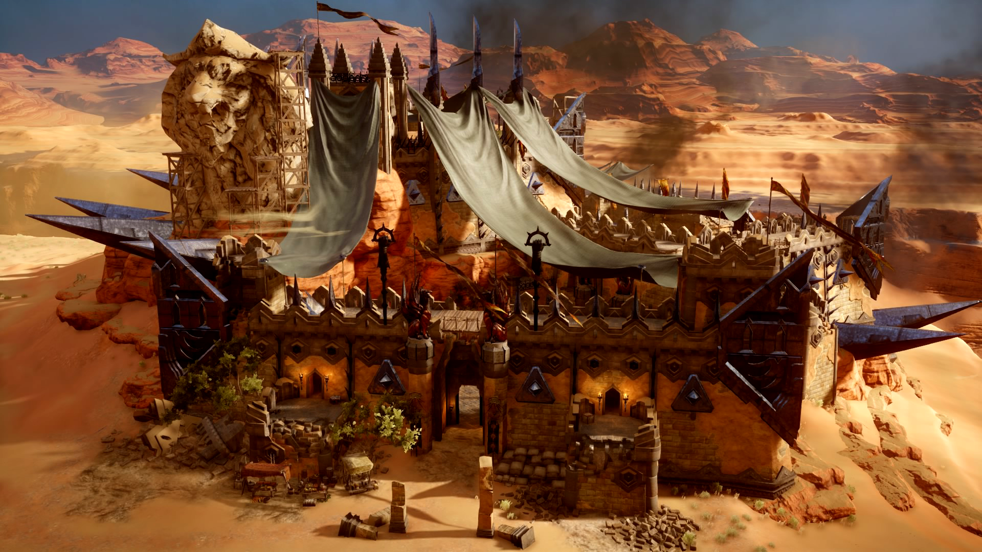 Griffon Wing Keep by amaya