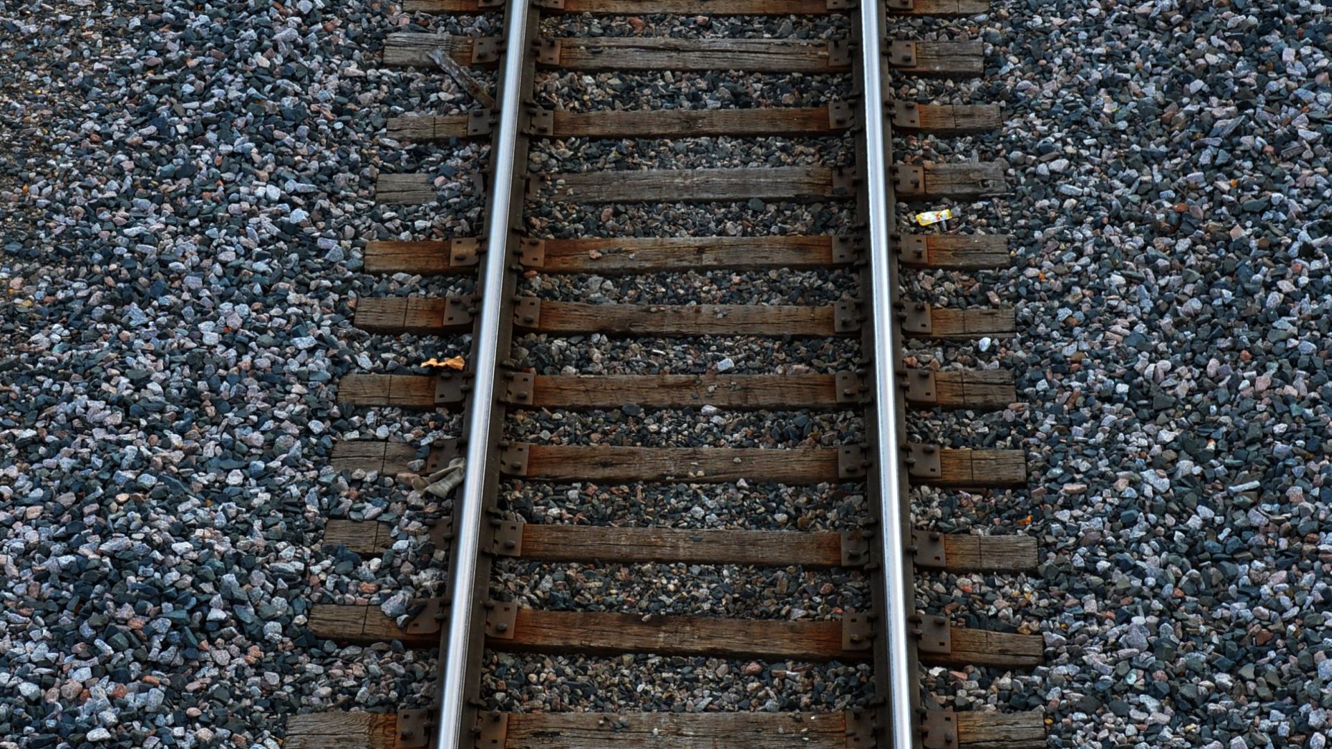 Download Man Made Railroad HD Wallpaper