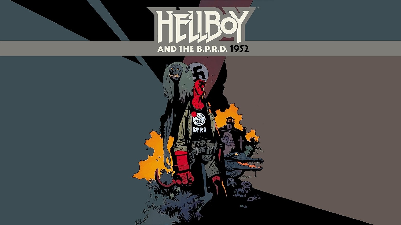 Download Comic Hellboy Wallpaper