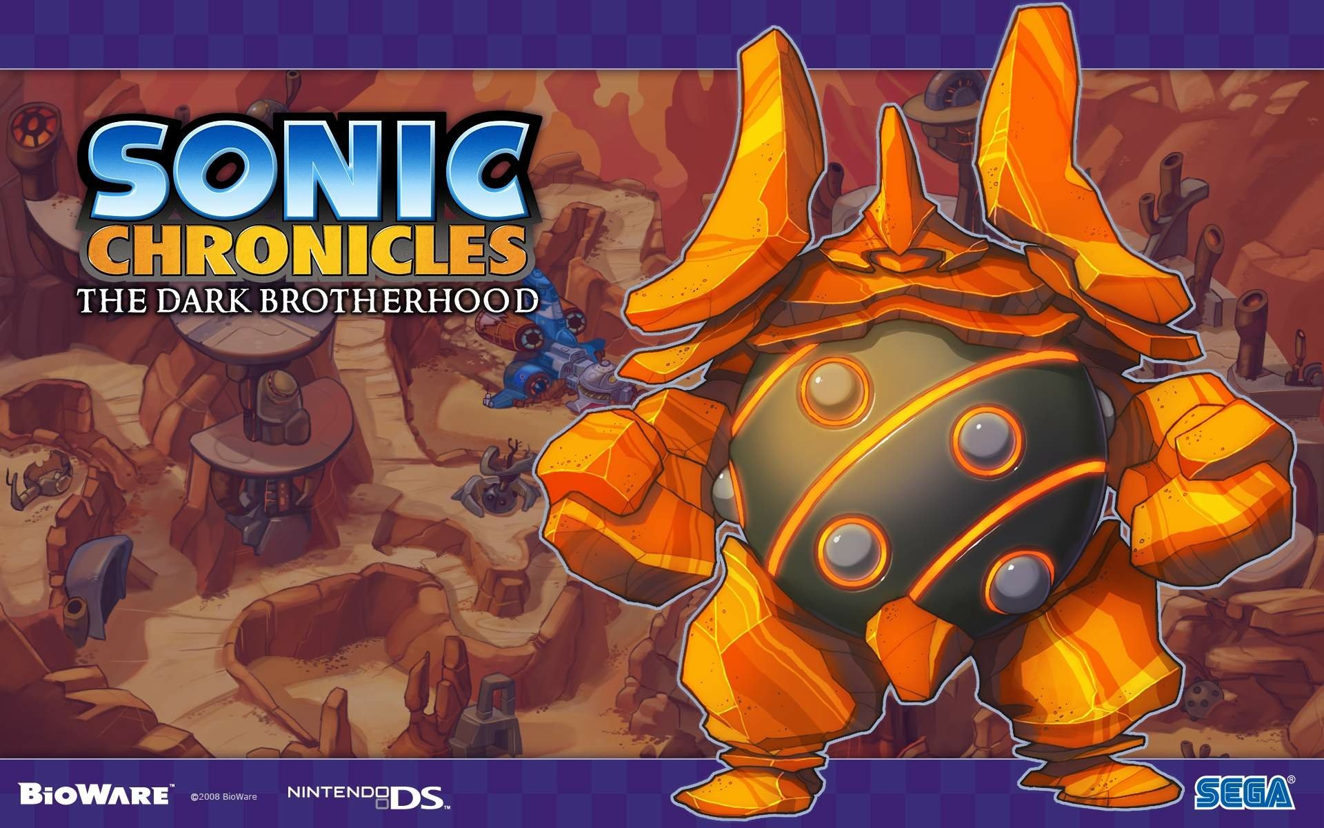 Download Video Game Sonic Chronicles: The Dark Brotherhood HD Wallpaper