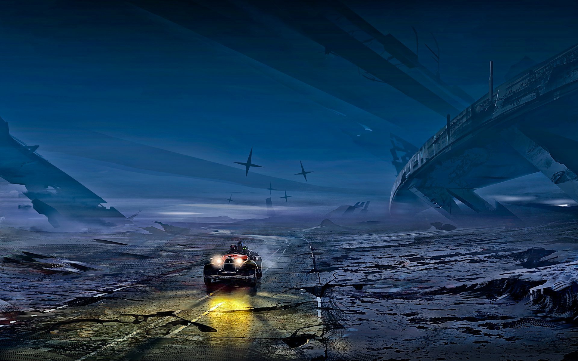 Download Comic Romantically Apocalyptic HD Wallpaper by Vitaly S ...