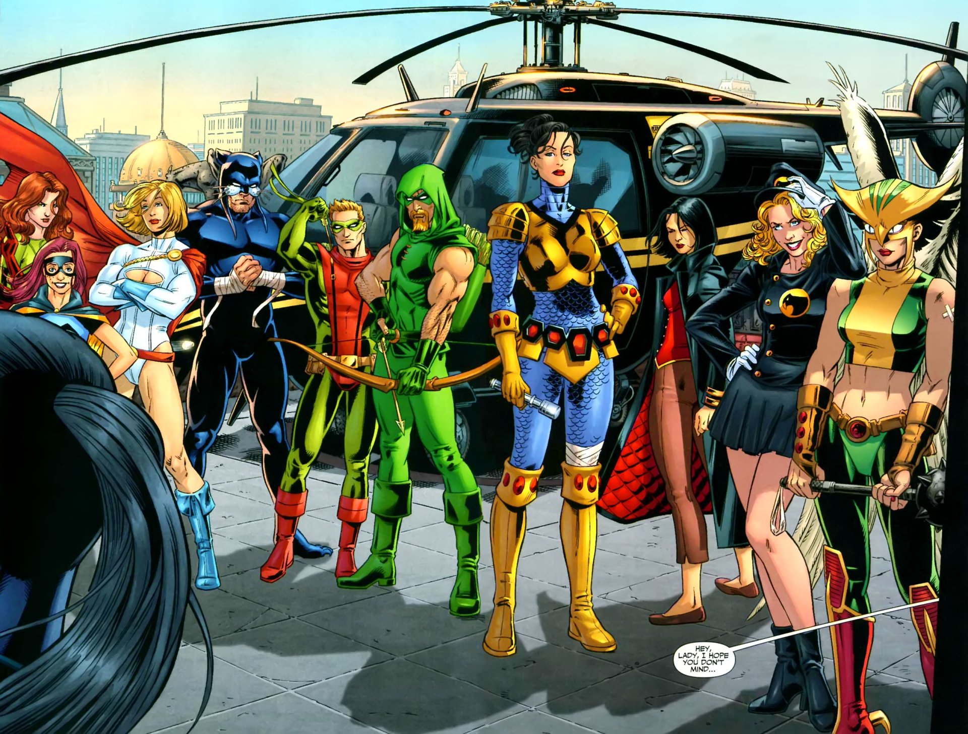 DC Comics Heroes United: Birds of Prey & Green Arrow HD Wallpaper ...