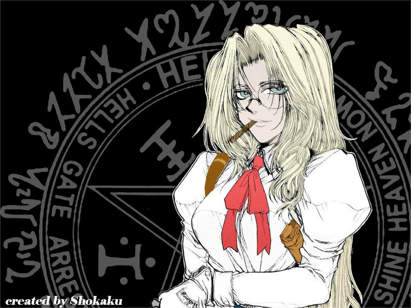 Hellsing Anime HD Wallpaper: Ultimate Gothic Vampire Elegance ...