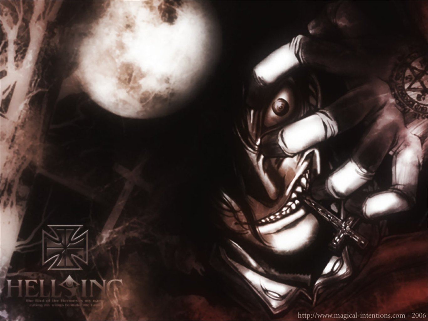 Download Anime Hellsing Wallpaper | 1366x1024 | Wallpaper Abyss