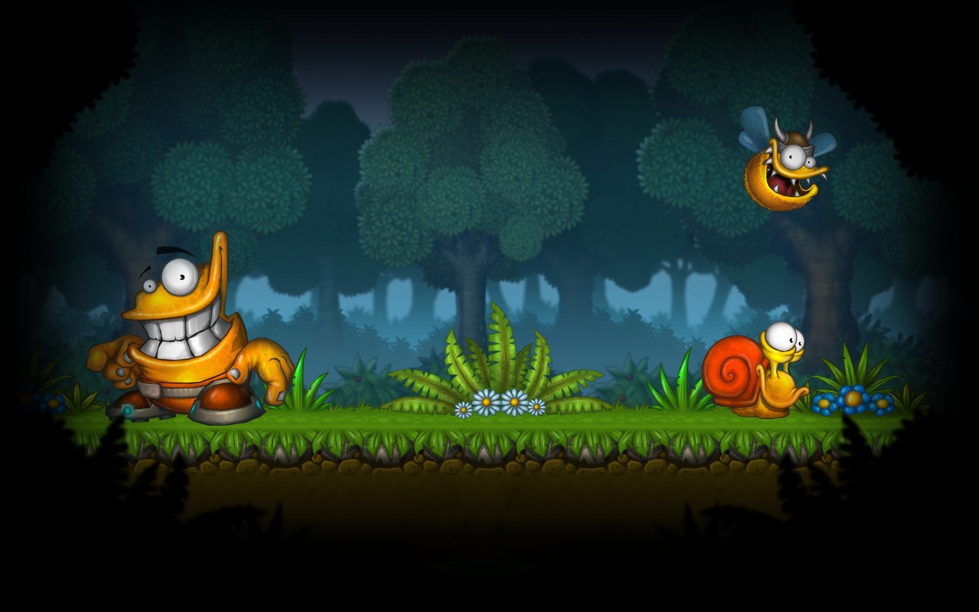 Video Game Oozi: Earth Adventure HD Wallpaper