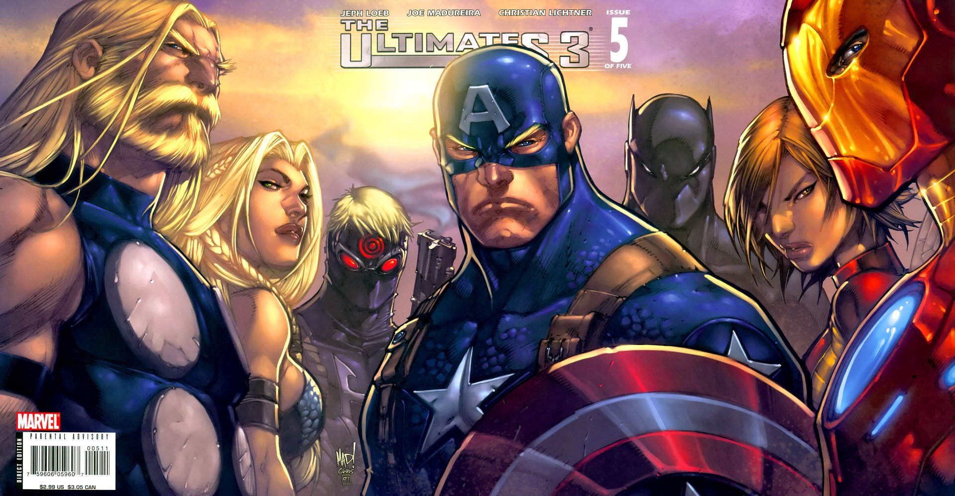 Download Comic Ultimates 3 HD Wallpaper