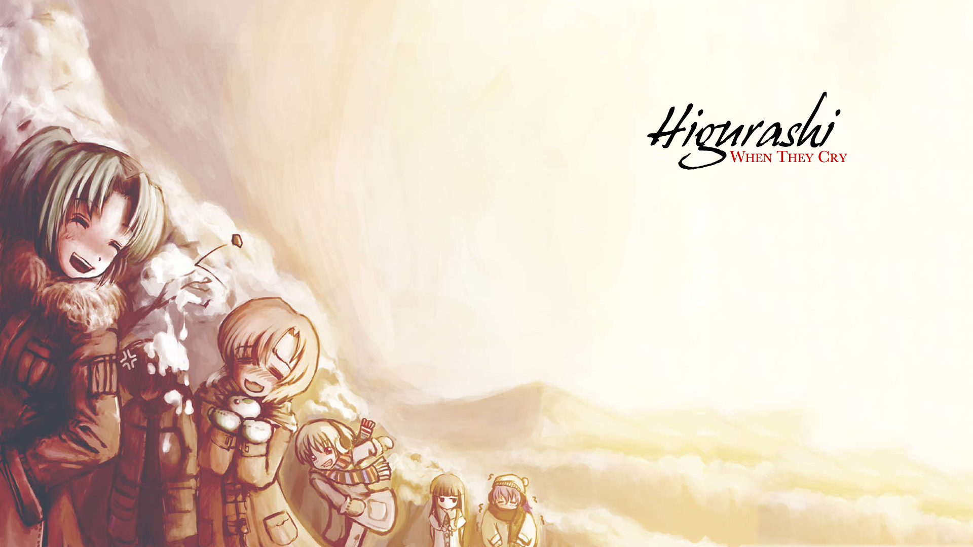 Download Anime Higurashi When They Cry HD Wallpaper