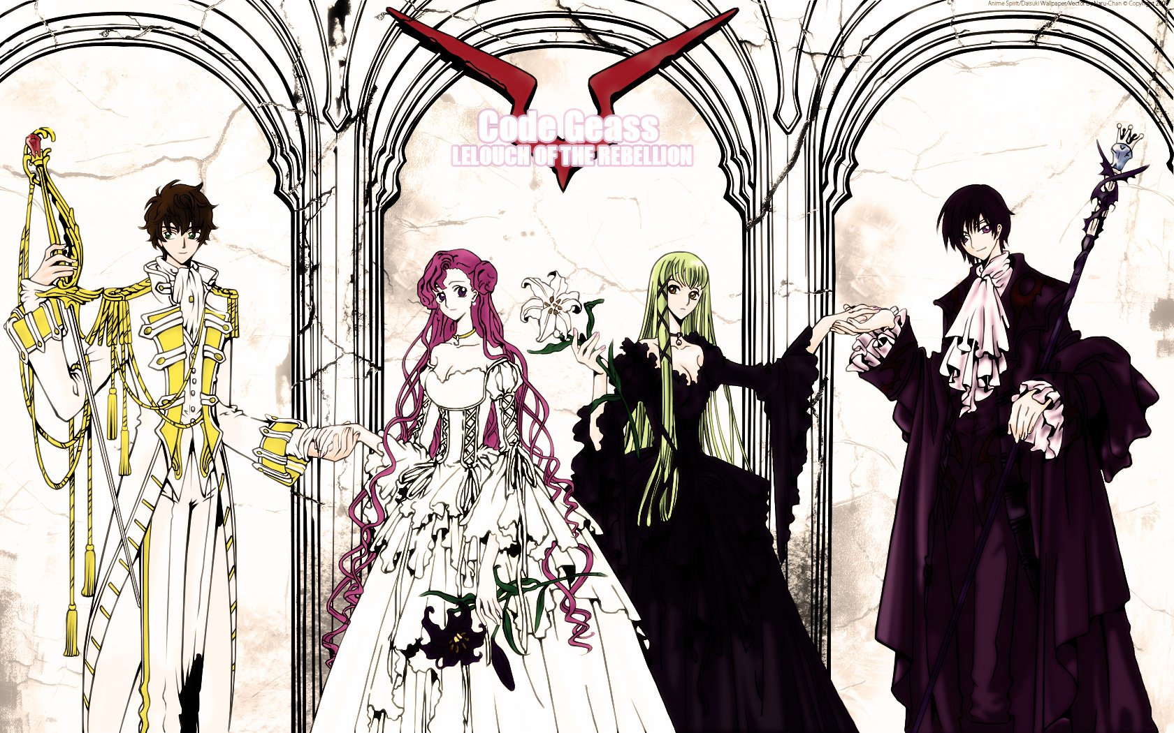 Download Suzaku Kururugi Euphemia Li Britannia Lelouch Lamperouge C.C ...