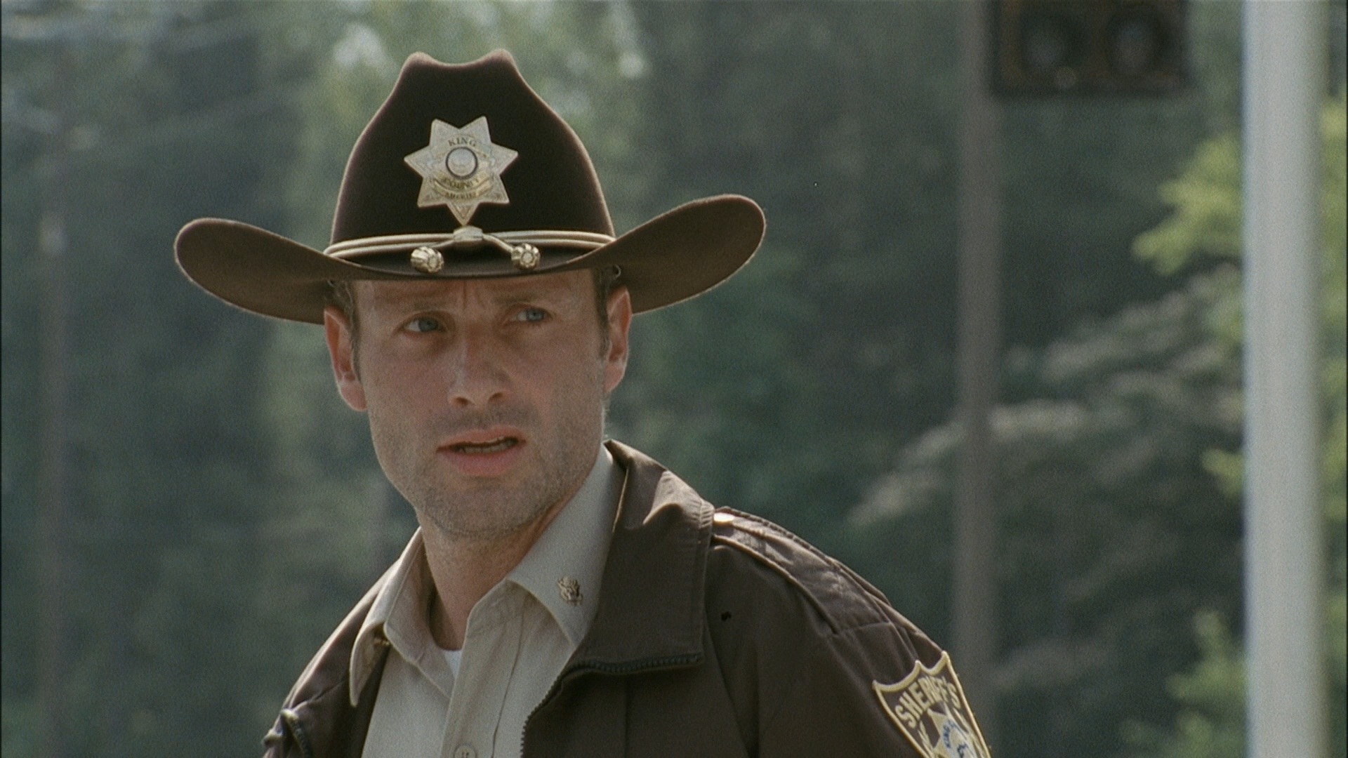 Download Rick Grimes Andrew Lincoln TV Show The Walking Dead HD Wallpaper
