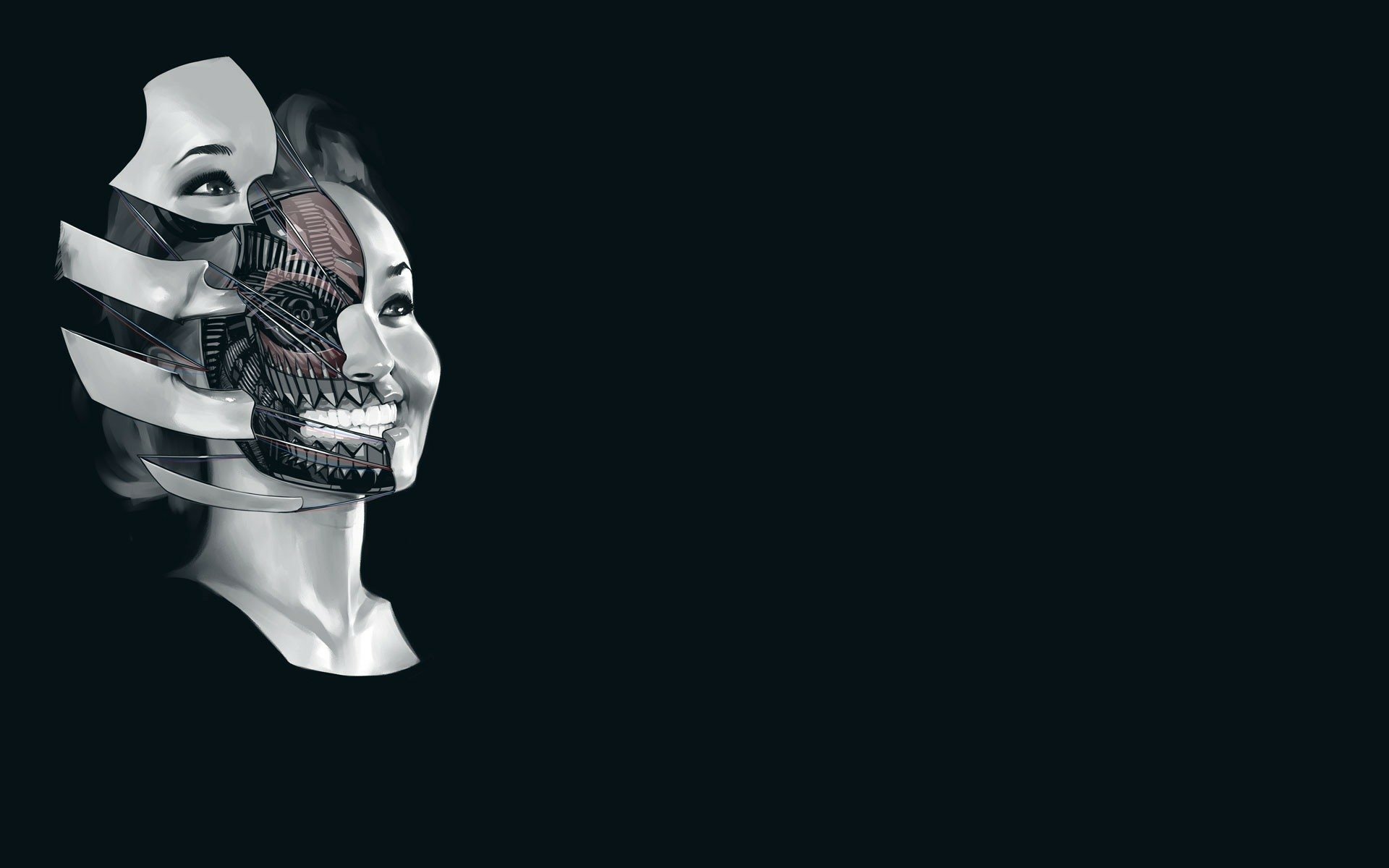 Download Sci Fi Cyborg HD Wallpaper