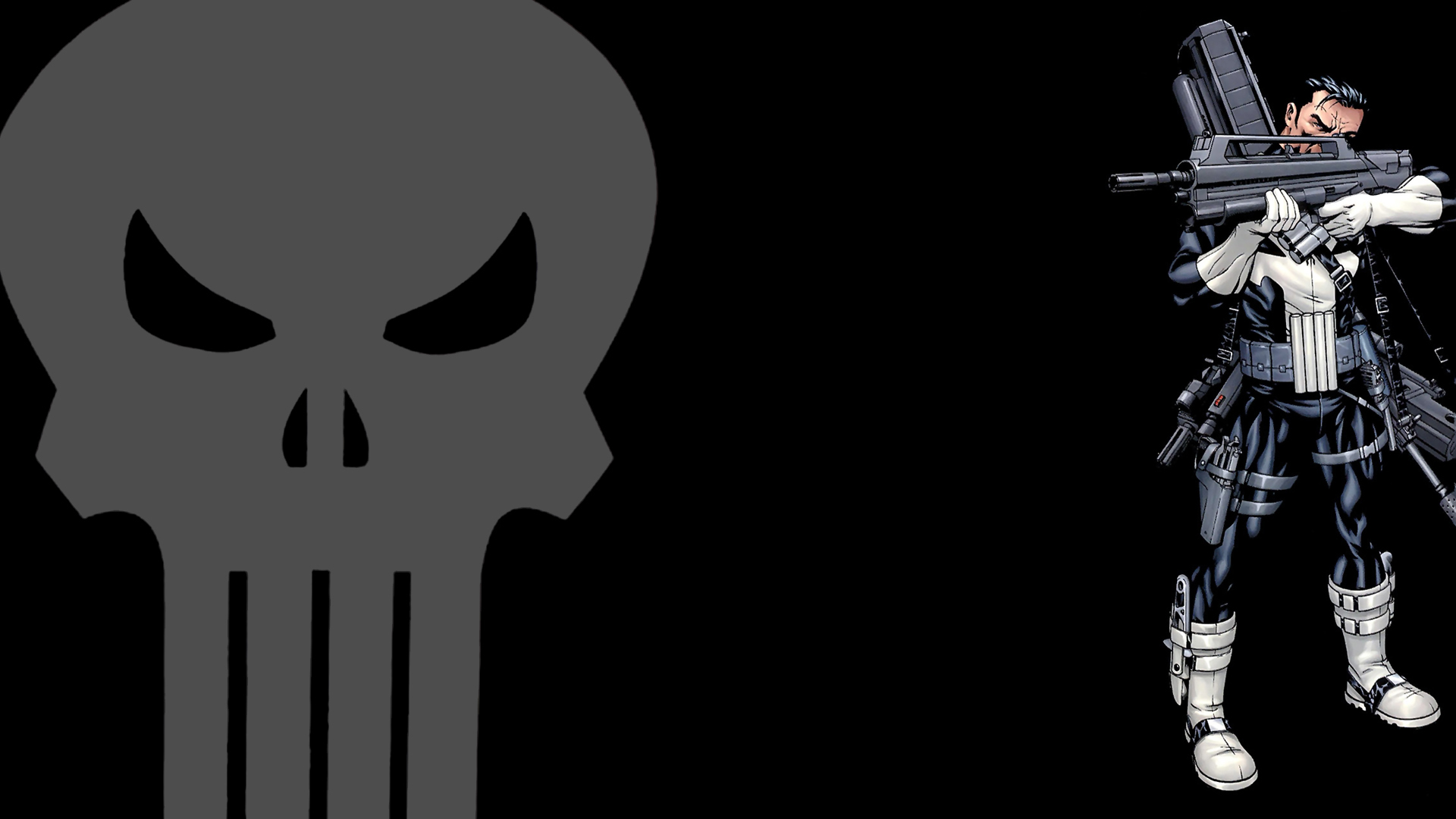 Download Comic Punisher HD Wallpaper