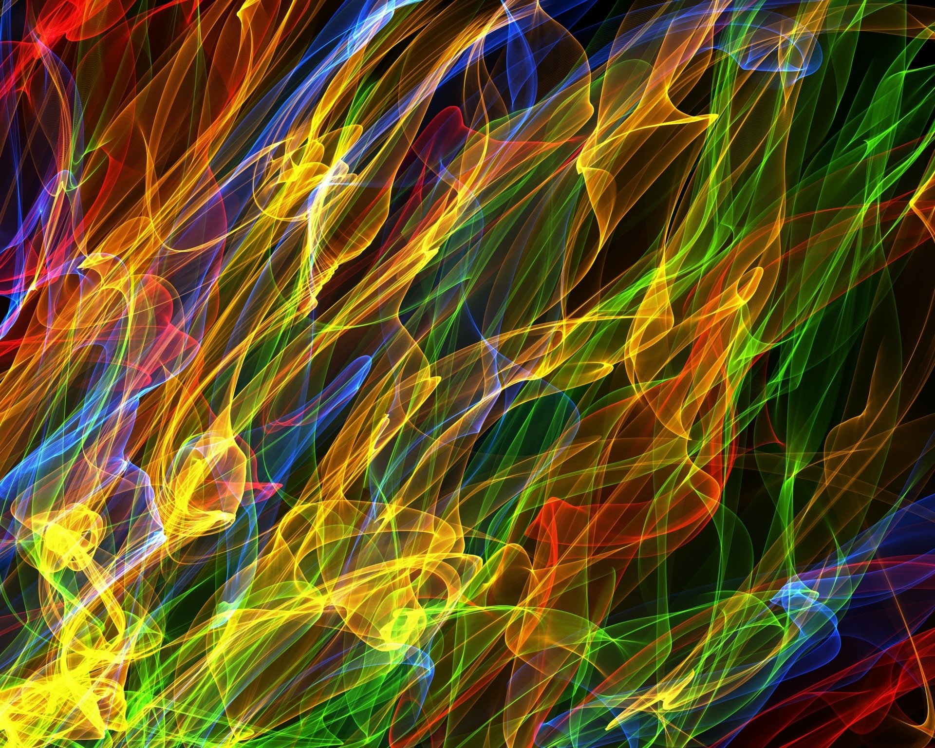 Vibrant Rainbow Waves - Abstract HD Color Splash | 1920x1536 ...