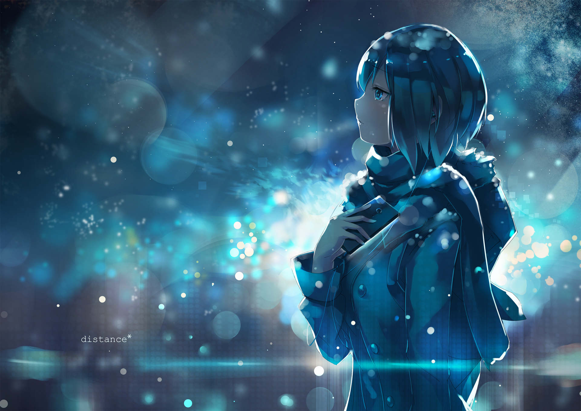 Nightfall Serenity - HD Anime Girl Wallpaper by c.c.R