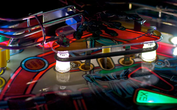 Retro Pinball Arcade Game HD Wallpaper by patrika
