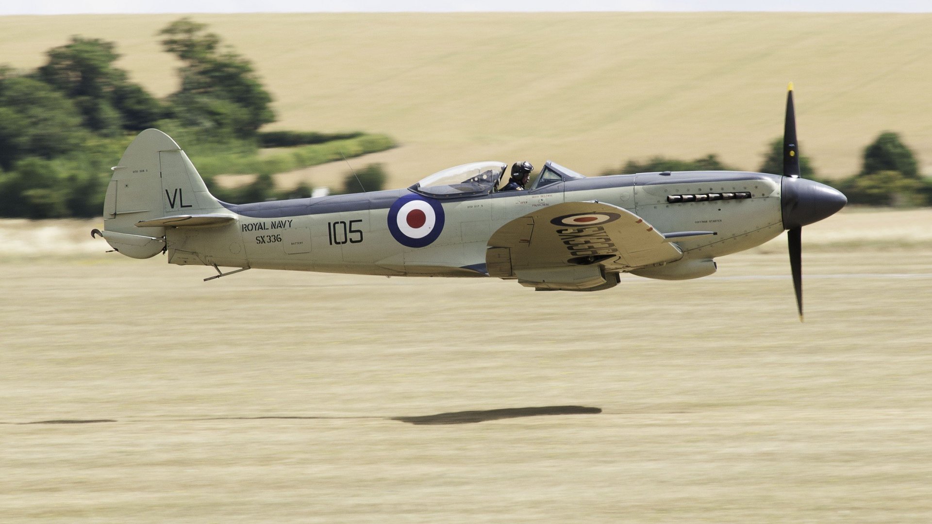 Supermarine Spitfire HD Wallpaper | Background Image | 1920x1080 | ID ...