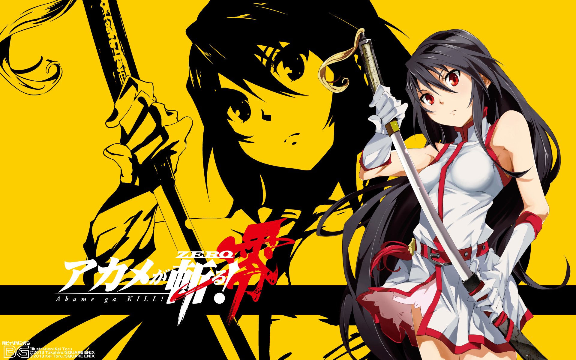 Akame HD Wallpaper from Akame ga Kill!