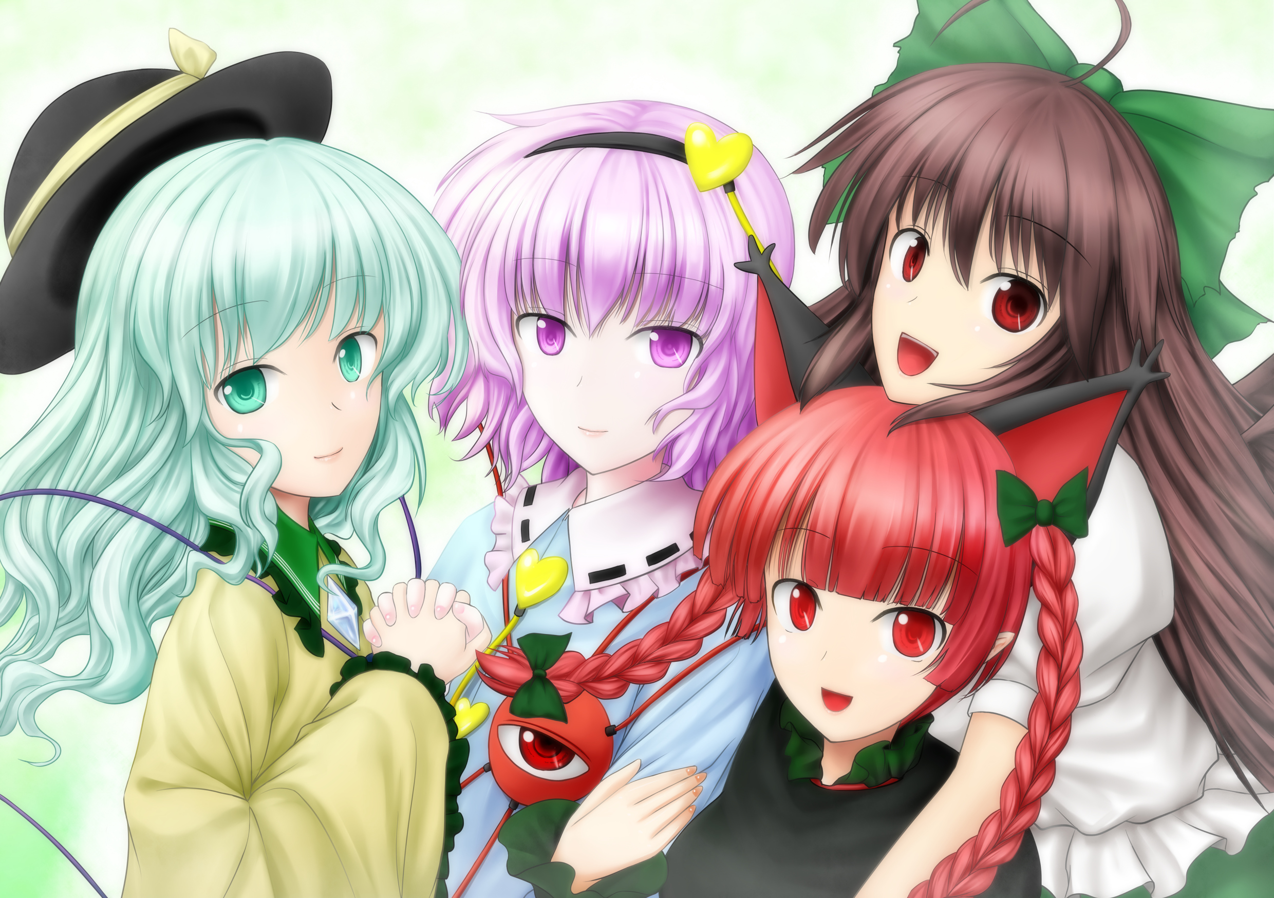 Download Koishi Komeiji Rin Kaenbyou Utsuho Reiuji Satori Komeiji Anime ...