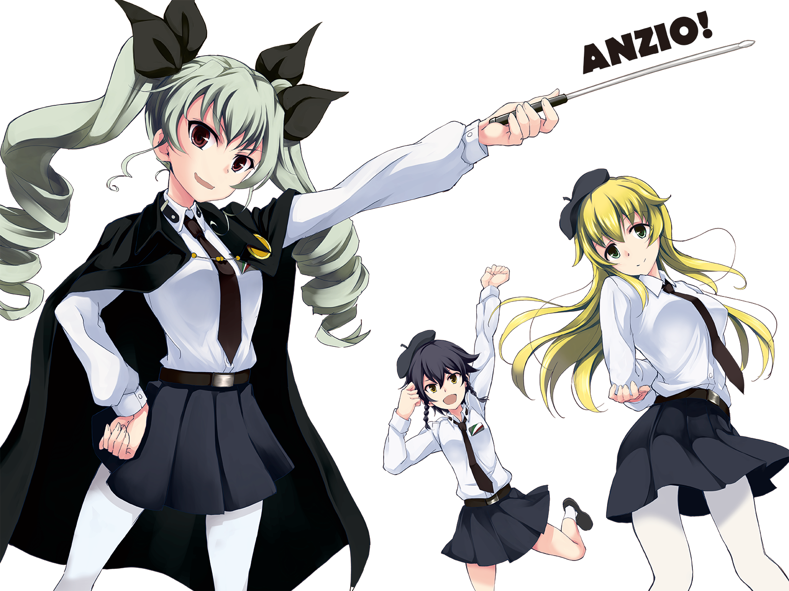 Download Anime Girls Und Panzer Wallpaper | 1600x1200 | Wallpaper Abyss