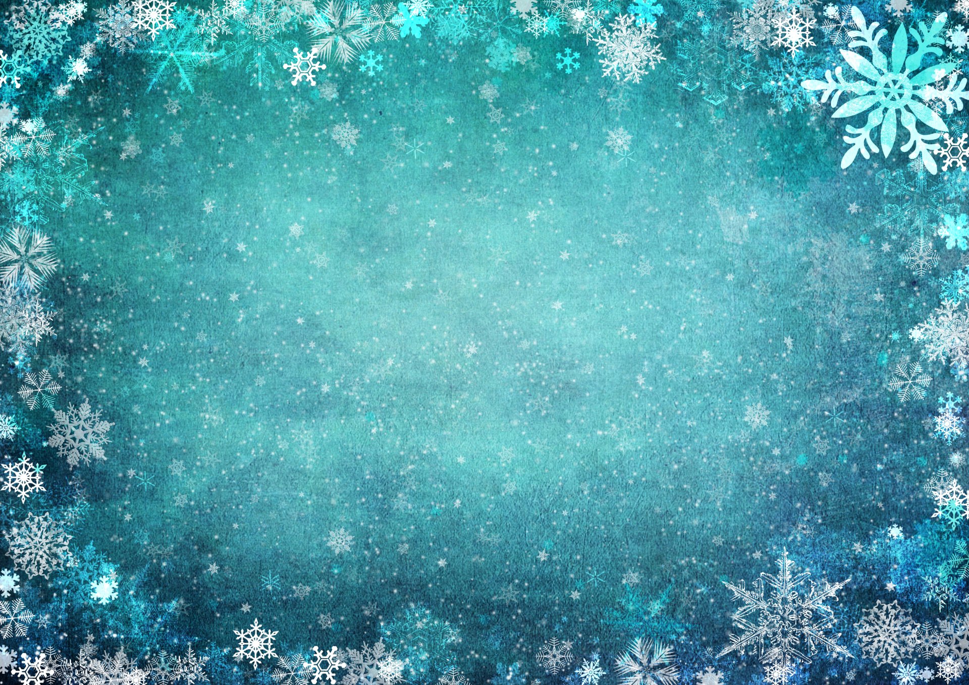 4K Ultra HD Artistic Snowflake Wonderland