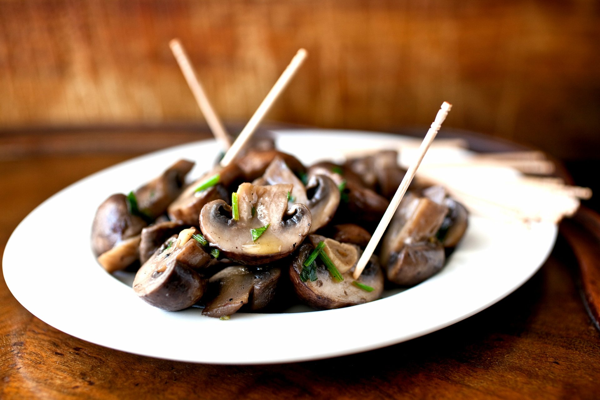 Download Food Mushroom HD Wallpaper